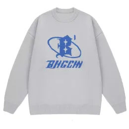 BJHG Star Loose Crewneck Sweater - POIZON